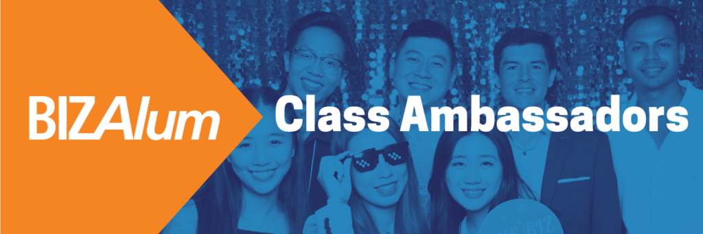 Class Ambassadors - BIZAlum